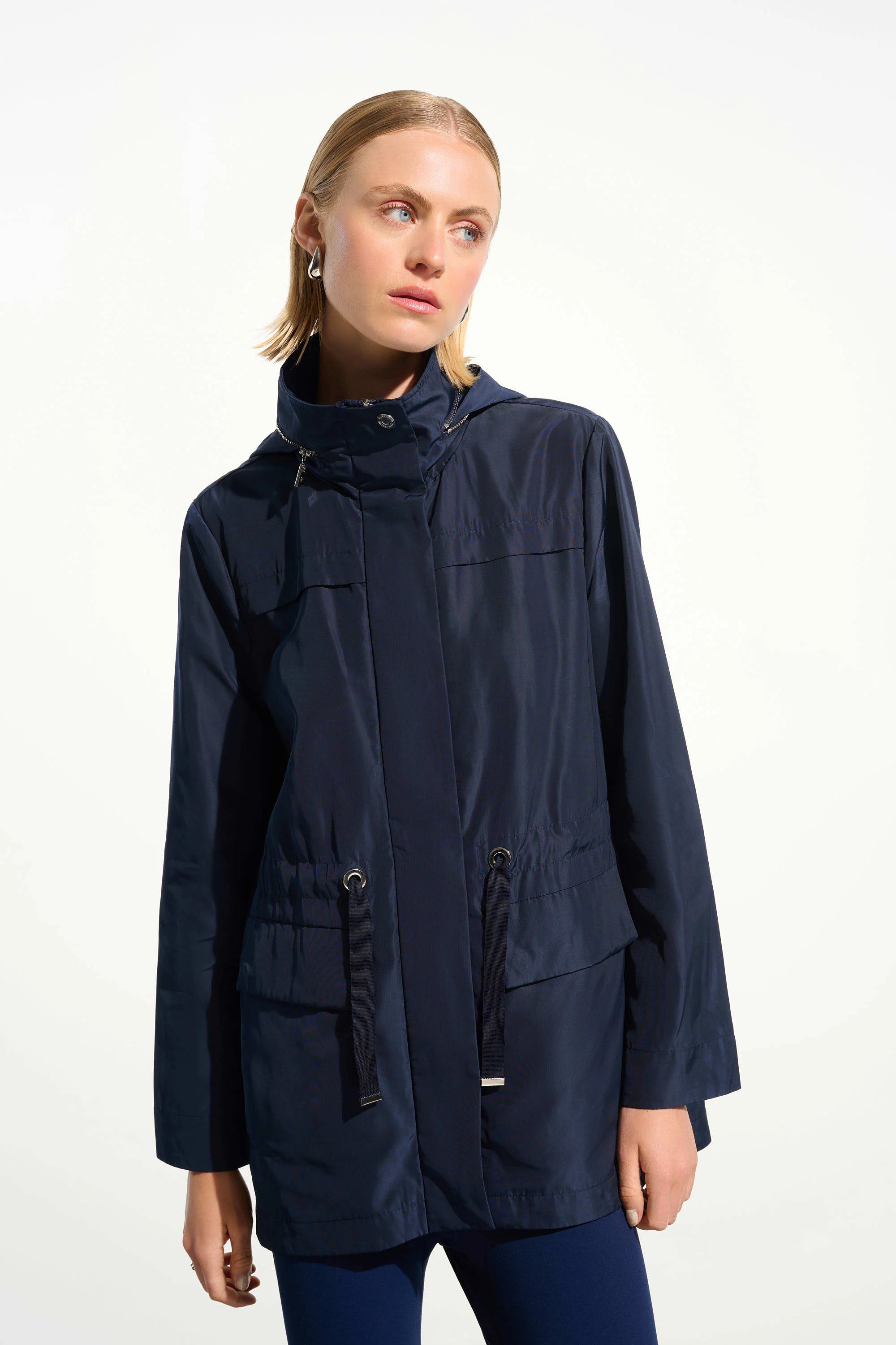JOSEPH RIBKOFF IMMITATION MEMORY ANORAK WITH HIDDEN HOOD – 6th ...