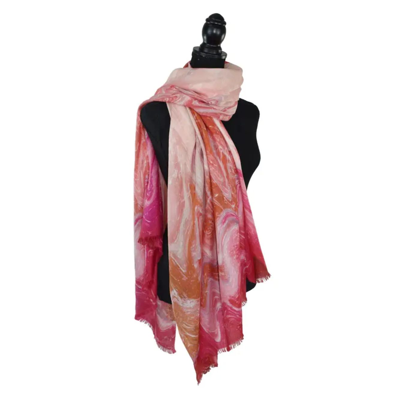 AVALANCHE MOUNTAIN MOTIF SCARF – 6th & Broadway Clothing and Decor